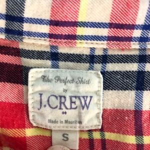 J. Crew Factory | Tops | Jcrew Faded Plaid Flannel | Poshmark